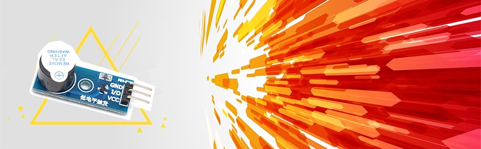 Amazon.com: Oiyagai 5pcs DC 3.3-5V Passive Low Level Trigger Buzzer ...