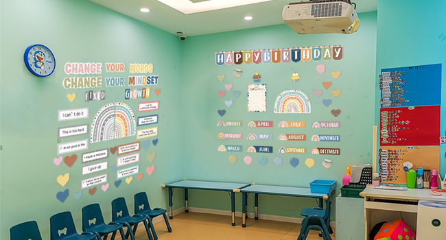 Amazon.com: 78 Items Boho Decor - Rainbow Birthday Board for Classroom ...