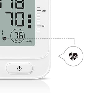 Amazon.com: yuwell Blood Pressure Monitor, Extra Large Upper Arm Cuff, Digital BP Machine for ...