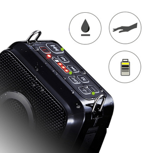 Amazon.com: Portable PA System, Bluetooth Speaker with Microphone, 2 ...