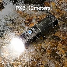 Amazon.com: WOWTAC A5 EDC Flashlight Super Bright 3650 Lumens Rechargeable LED Flashlights ...