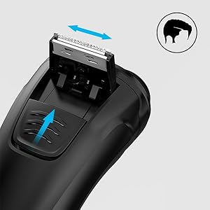 Amazon.com: Electric Razor for Men, FLYCO Rechargeable Rotary Shaver, Waterproof IPX7, Wet & Dry ...