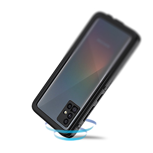 Amazon.com: Lanhiem for Samsung Galaxy A51 Case, IP68 Waterproof Dustproof with Built-in Screen ...