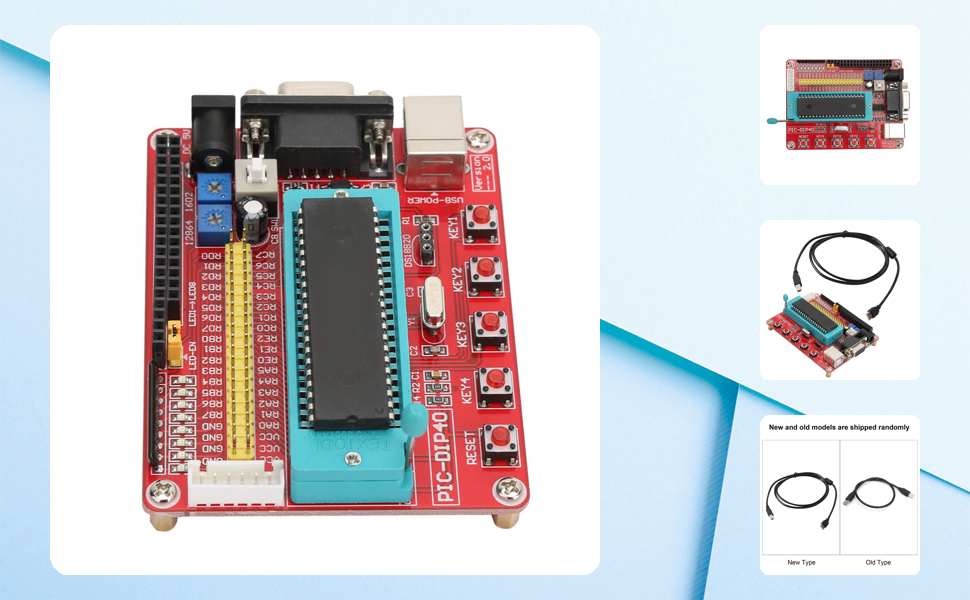 Amazon.com: Learning Board, 8051 Microcontroller Development Board ...