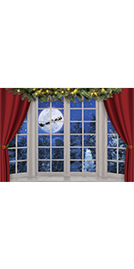 Amazon.com : Allenjoy 5X7FT Snowflake Gold Glitter Christmas Wood Wall ...