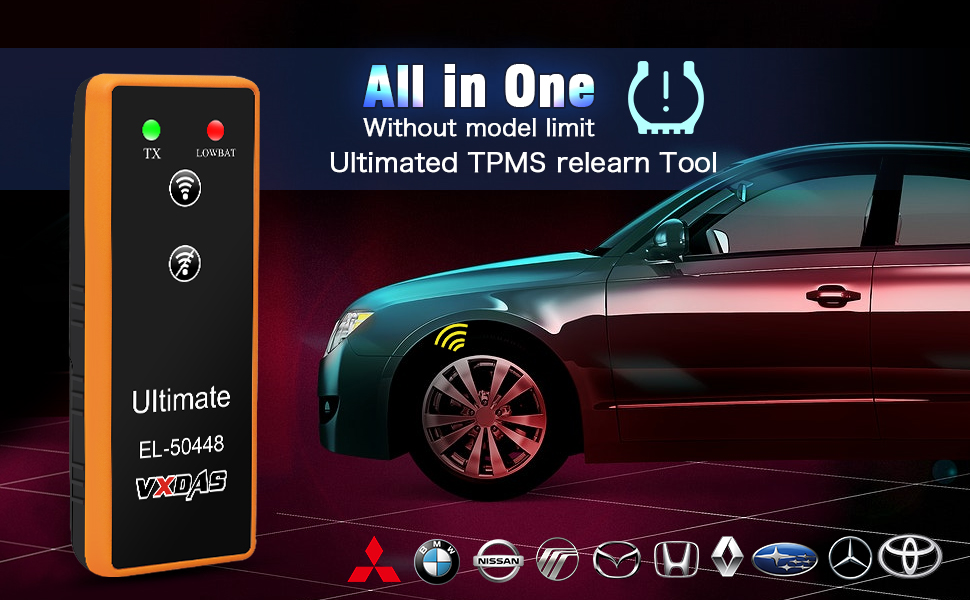 Amazon.com: VXDAS TPMS Relearn Tool for GM Jeep Ford Toyota Nissan ...