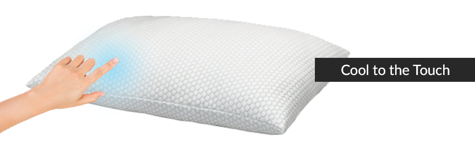 Amazon.com: Ella Jayne Home Collection Cool N' Comfort Gel Fiber Pillow with Coolmax Technology ...