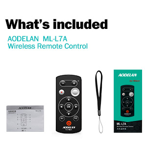 AODELAN Camera Wireless Shutter Release Remote Control for Nikon COOLPIX P1000 P950 B600 A1000 ...