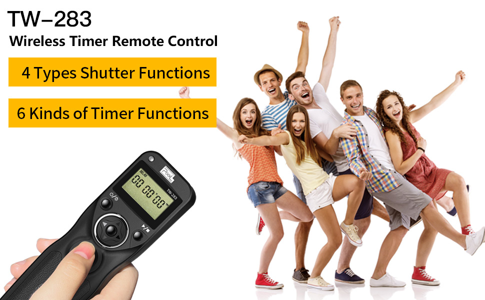 Amazon.com : Pixel Timer Shutter Release Remote Control TW283-S2 Remote Release for Sony A58 A68 ...