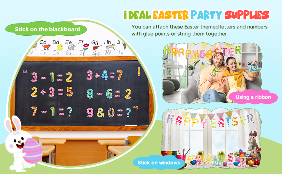Amazon.com: Faccito 176 Pcs Spring Bulletin Board Letters Colorful ...