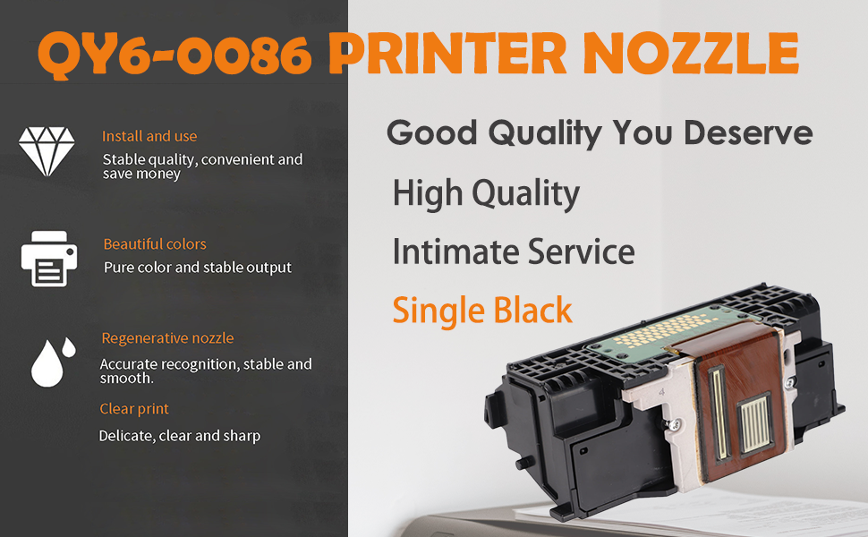 Amazon.co.jp: プリントヘッド QY6-0086 交換用印刷プリントヘッド IX6850 シリーズ、Pixma MX720 MX721 MX722 MX725、Pixma ...