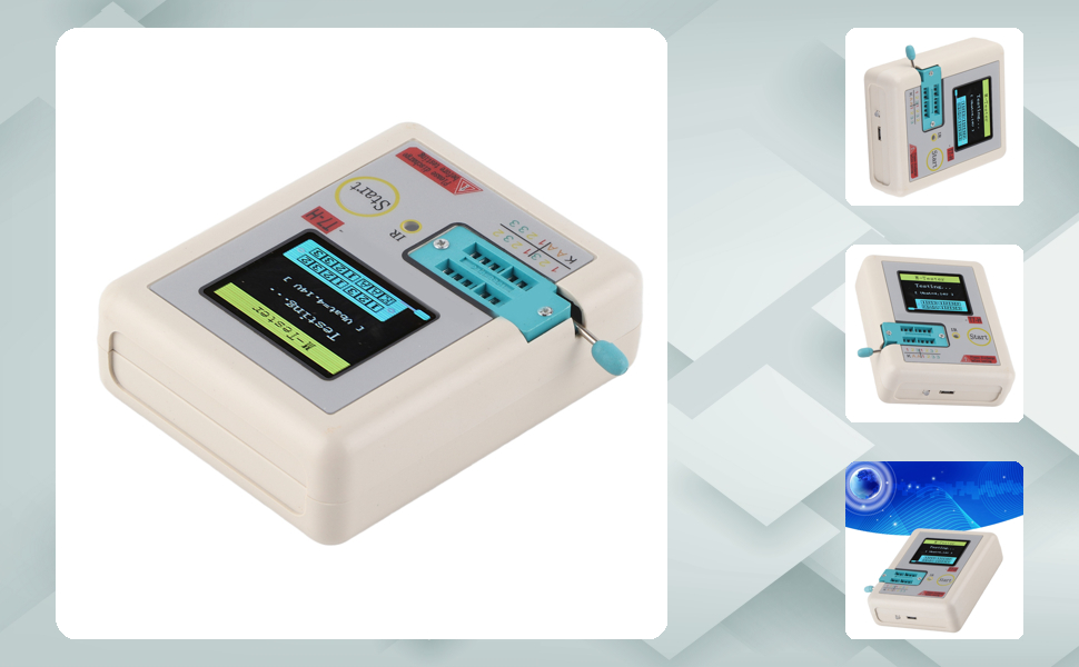 Amazon | TC-T7-H TFTトランジスターテスター TFTグラフィックディスプレイ多機能テストトランジスターダイオード 三極管テスター TC-T7-H TFTグラフィック ...