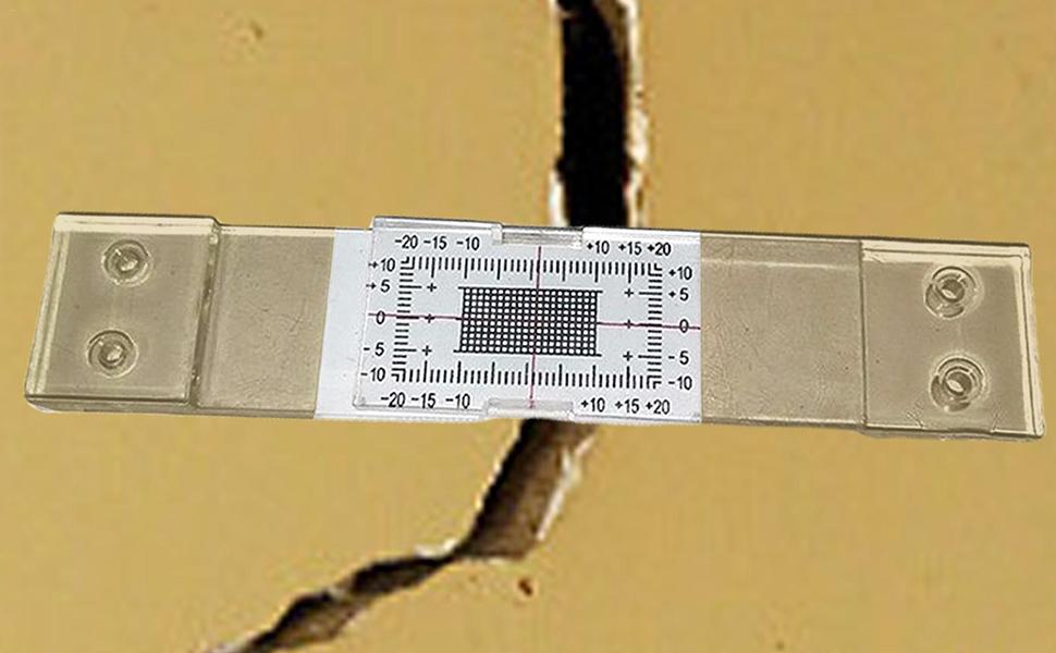 Amazon.co.jp: Crack monitoring recording, crevice measuring instrument ...
