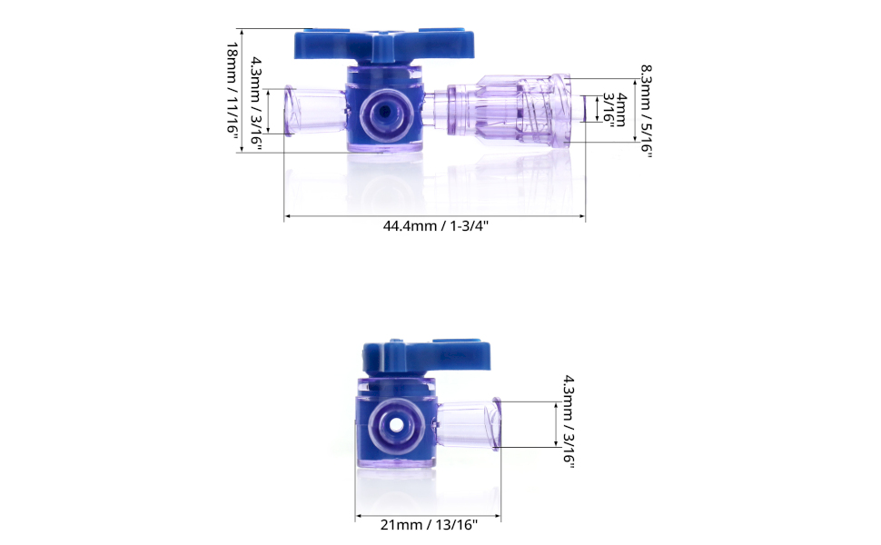 Amazon.com: QWORK 3-Way Stopcocks with Luer Connection, Medical Injection Stopcock, Sterile, 20 ...