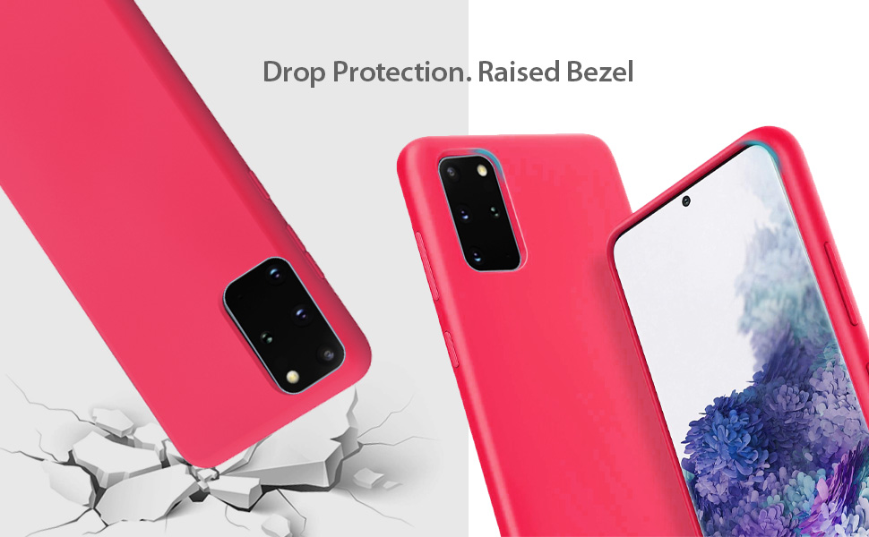 Amazon.com: ZUSLAB Nano Silicone Case Compatible with Samsung Galaxy S20 Plus, Liquid Silicone ...