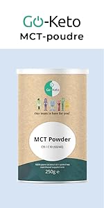 Go-Keto MCT Oil C8, 500 ml | HUILE TCM premium C8, 100% huile de coco, sans huile de palme | Top ...