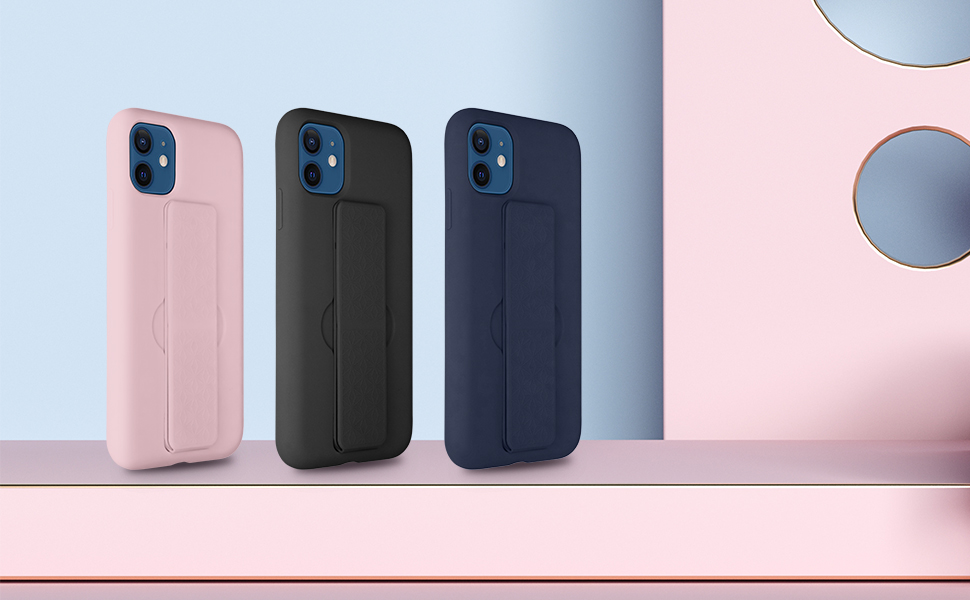 Amazon.com: LAUDTEC Silicone Kickstand Case Compatible with iPhone 11 case(6.1 in) Vertical and ...