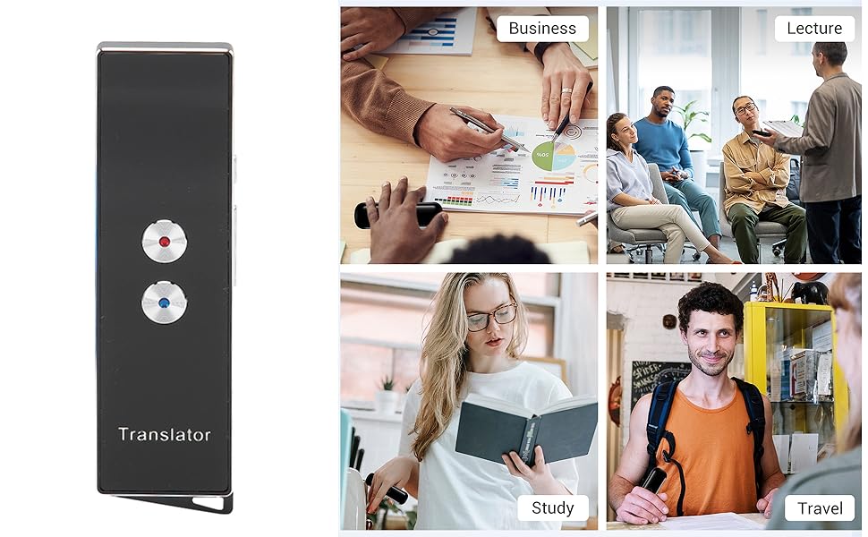 Voice Translator 144 Languages Translation, Two Way Translation, Smart ...