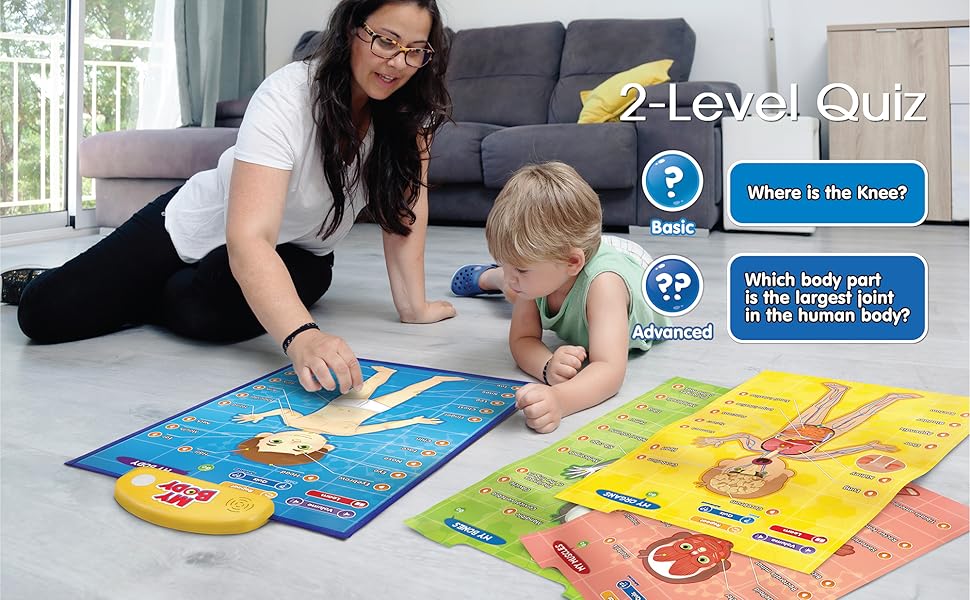 BEST LEARNING i-Poster My Body - Educational Anatomy Talking Toy to ...