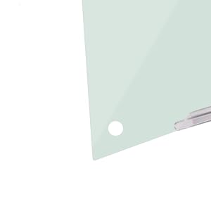 Amazon.com : Houseables Glass Dry Erase Board, Frosted Whiteboard, Magnetic, 4x3 Feet (48" x 36 ...