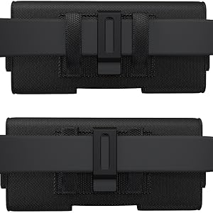 Amazon.com: DeBin Medium Universal Cell Phone Belt Holder Holster Pouch – Nylon Carrying Case ...