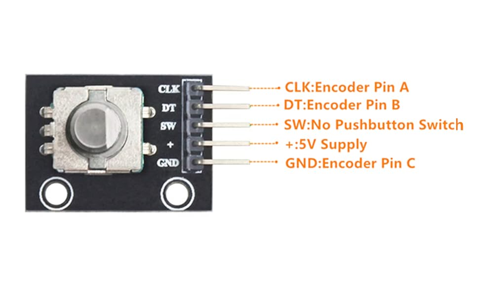 Composants électroniques Azdelivery ky-040 angle de rotation donateurs ...