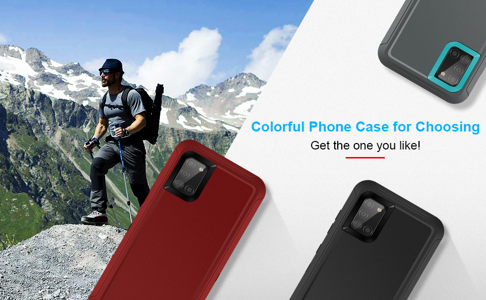 Amazon.com: Jelanry for Samsung A71 5G Case Heavy Duty Protective Shell [Not for Verizon A71 5G ...