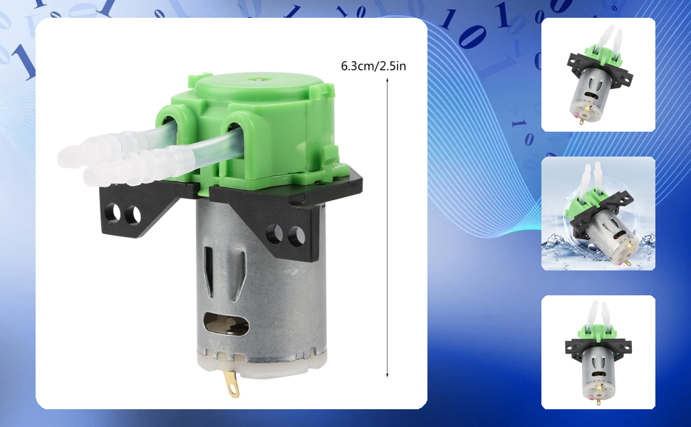 Peristaltische Dosierpumpe, Pumpen Verschiedene andere Pumpen und Zubehör DC 12V / 24V DIY ...
