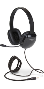 Amazon.com: Cyber Acoustics Stereo USB Headset, in-line Controls for Volume & Mic Mute, Noise ...