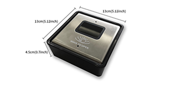 Olideauto Olide-120B Sensor Open Automatic Touchless Swing Door with 2pcs Olide-512 Touchless ...