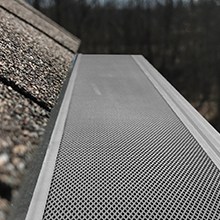 Air Jade Gutter Guard 5'', Aluminum Mesh Needle and Leaf Filter, DIY ...