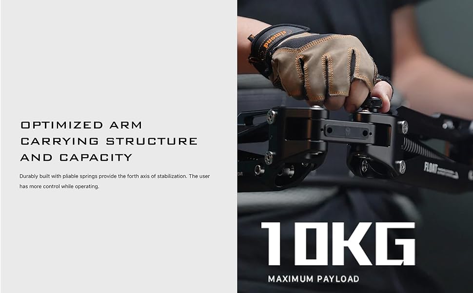 Amazon.com : Tilta Float Handheld Gimbal Support System - V-Mount | GSS ...