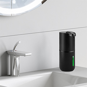 Amazon.com: Foyucool Automatic Liquid Soap Dispenser, 12.8oz/380ml Rechargeable Touchless Hand ...