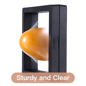 Amazon.com: Hoemwarm 30 Pack 3D Floating Display Stand Floating Frame Display Case Coin Display ...