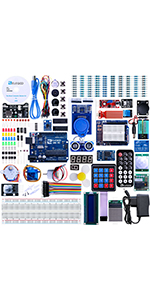 ELEGOO UNO R3 Project Super Starter Kit with Tutorial Compatible with ...