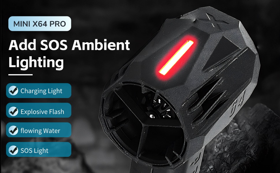 Amazon.com: Yoidesu X64 PRO Mini Violent Turbo Fan, Super Powerful Compressed Air Duster Dry ...