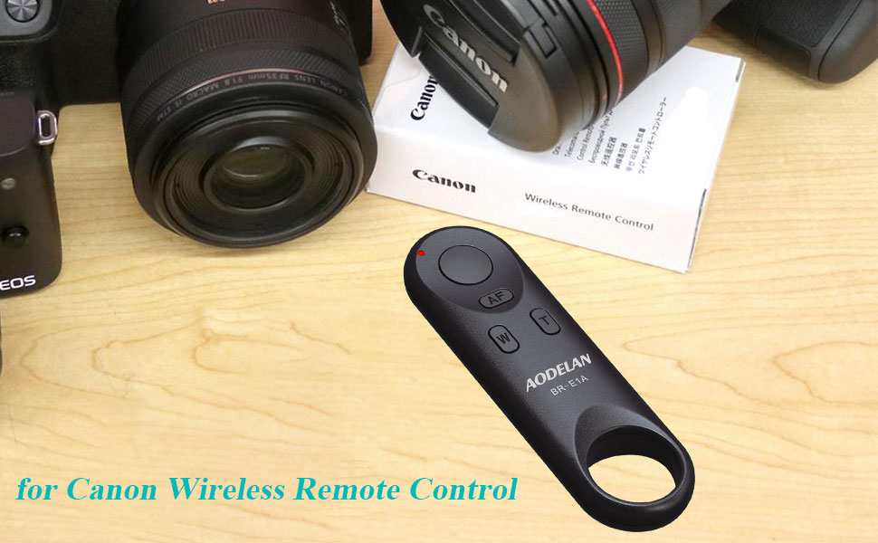 Amazon.com : AODELAN Wireless Remote Control for Canon M6 Mark II,6D Mark II Replacement BR-E1 ...