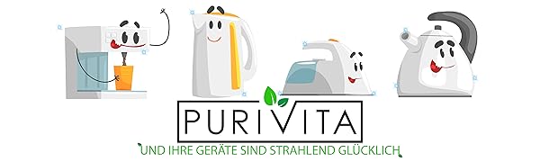 Amazon.de: Purivita - Flüssiger Entkalker mit 750 ml - kompatibel mit allen Herstellern 2 Flaschen
