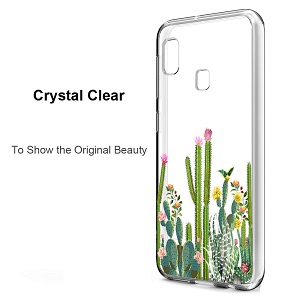 Amazon.com: Unov Case Compatible with Galaxy A10e Galaxy A20e Case Clear with Design Soft TPU ...