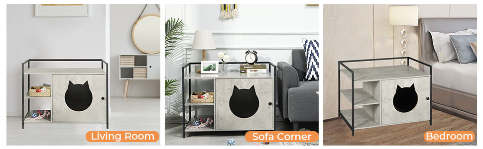 Amazon MSmask Large Cat Litter Box Enclosure Hidden Litter Tray Furniture Privacy Cat amazon-msmask-large-cat-litter-box-enclosure-hidden-litter-tray-furniture-privacy-cat
