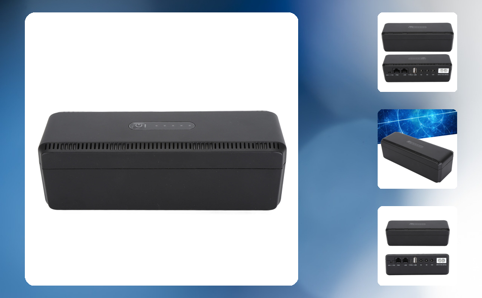 Amazon.com: UPS Battery Backup POE 15V 24V Port USB 5V 9V 12V Output Uninterruptible Power ...