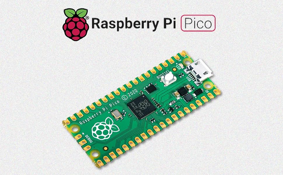 Amazon.com: Raspberry Pi Pico Board with Raspberry Pi Pico Relay Board, Multi-Purpose Relay ...