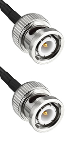 Amazon.com: uxcell BNC Male to Male Coaxial Jumper Cable 50 ohm 25 feet RG174 : Electronics
