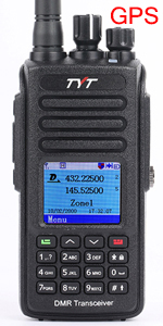 Amazon.com: TYT MD-UV390 Dual Band VHF UHF DMR Radio GPS Waterproof Dustproof IP67 Walkie Talkie ...