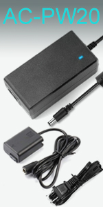 Amazon.com : HY1C NP-FZ100 Dummy Battery Charger NPFZ100 AC Power Adapter Kit for Sony Alpha A7 ...