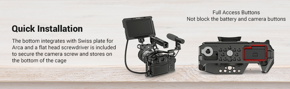 Amazon.com : SmallRig Camera Cage for Fujifilm X-T3, Aluminum Alloy Cage with Cold Shoe, NATO ...