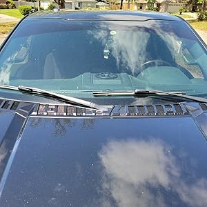 Amazon.com: ECOTRIC New Pair Front Windshield Wiper Cowl Grille Insert ...