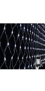 Lyhope Icicle Christmas Lights, 432 LED 35.4ft 8 Modes Low Voltage ...