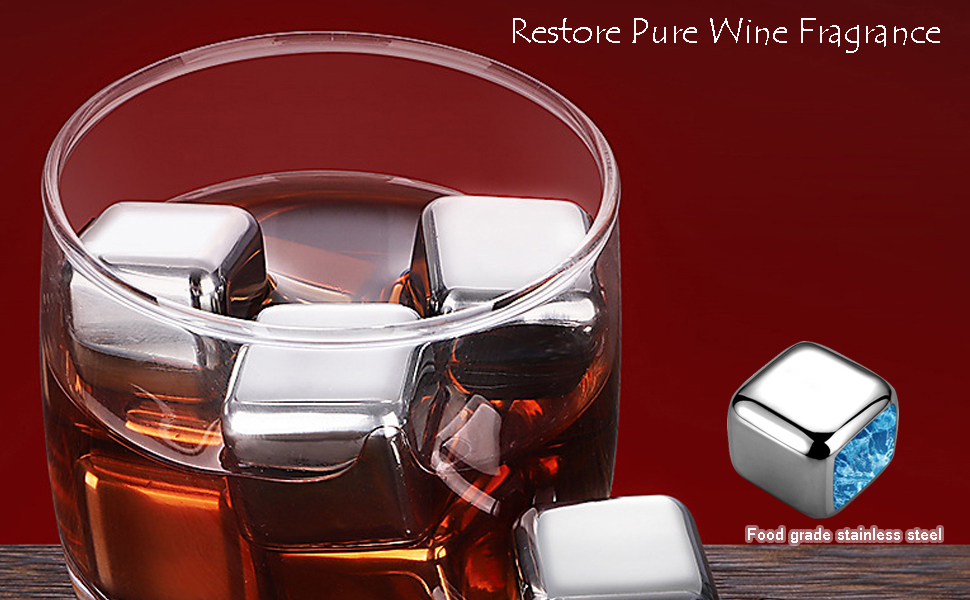 Amazon.com: Whiskey Stones 16 Pack,Reusable Ice Cubes, High Cooling Technology，Stainless Steel ...