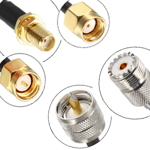 Amazon.com: uxcell SMA Female to UHF PL-259 Male RG58 RF Coaxial Coax Cable 20 Ft : Electronics